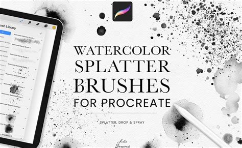 스플랫 브러시 프로크리에이트