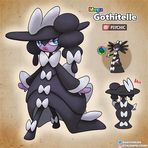 Mega Gothitelle By Haychel On Deviantart