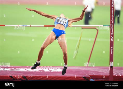 Yuliya Levchenko Ukraine High Jump Women Finals Iaaf World Athletics Championships Doha