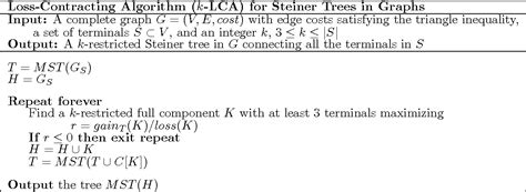 Steiner Tree Problem Semantic Scholar