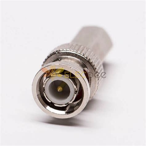 Elecbee Bnc Connector Twist On Straight Male For Cable