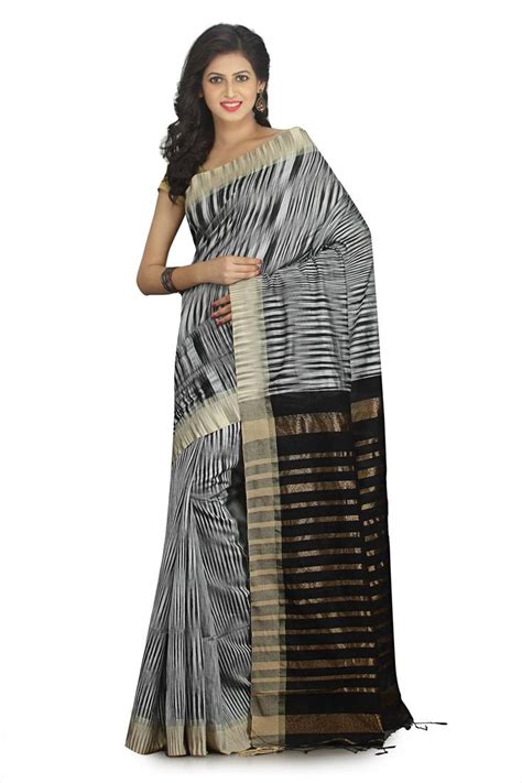 Multicolor Plain Cotton Silk Saree Without Blouse Buymyethnic 2823397