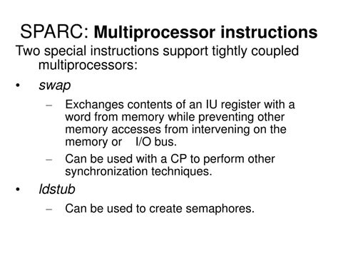 Ppt Sparc Architecture Powerpoint Presentation Free Download Id