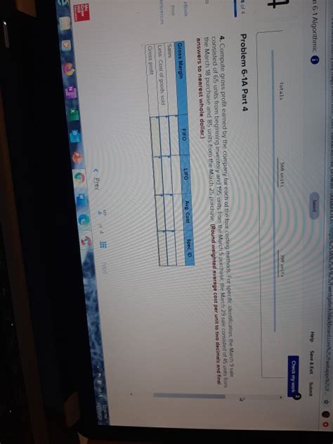 Solved 6 1 Algorithmic Saver Help Save And Exit Submit Check