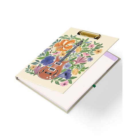 Buy Happywagon Blossom Strings Clipfolio With Notepad Online
