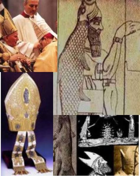 Why Do The Pope And Priests Wear A Mitre Hat Which Represents Dagon