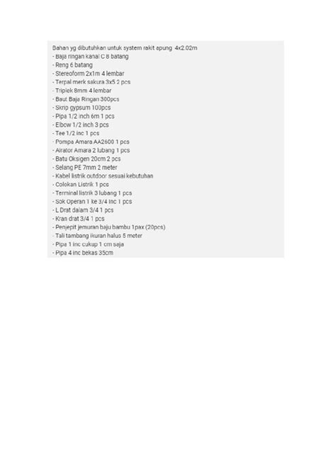 Hidroponik Rakit Apung Pdf