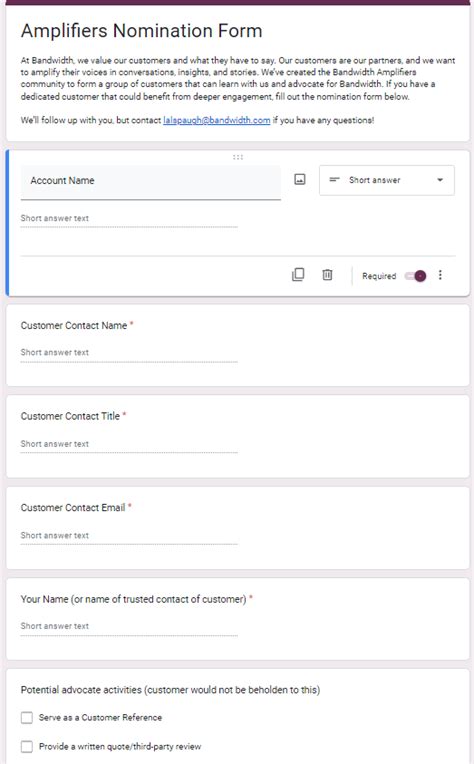 Nominations Slapfive Docs