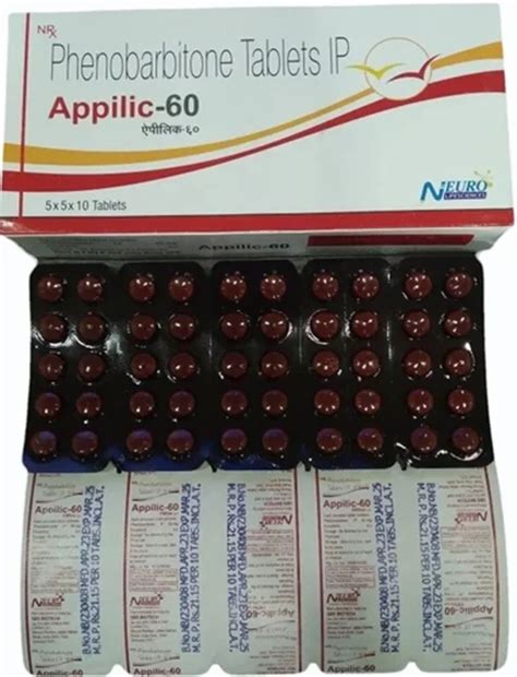 Phenobarbitone Tablets I P At Rs 500 Box Phenobarbitone Tablet In
