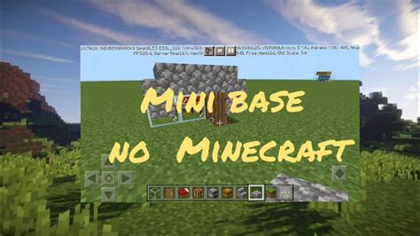 Mini Base No Minecraft Youtube