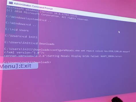 Mosaic Celsius M7010 2x Rtx5000 Sync With Nvlink Nvapi Error