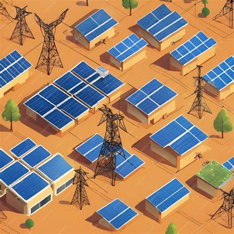 Premium Photo Illustrate The Concept Of Smart Grids And Microgrids Showcasing How