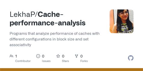 GitHub LekhaP Cache Performance Analysis Programs That Analyze Performance Of Caches With