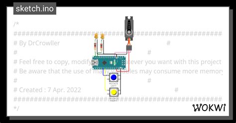 Two Buttons Controlled Servo Wokwi Esp32 Stm32 Arduino Simulator