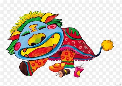 新年绘画年兽png图片素材下载图片编号ypawpkwl 免抠素材网