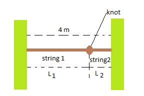 String 1 In The Figure Below Has Linear Density 1 6 G M And String 2 Has Linear Density 4 2 G M
