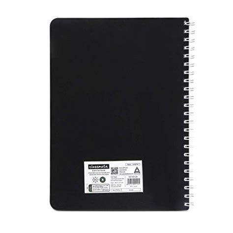 Classmate Pulse 6 Subject Spiral Notebook Pack Of 1 Unruled 300 Pages A4 29 7cm X 21 0cm