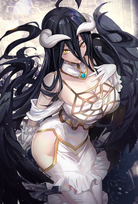 Albedo Overlord Drawn By Untue Danbooru