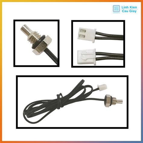 dây Đo nhiệt Độ ntc b3950 ntc m8 1m linh kiện cầu giấy