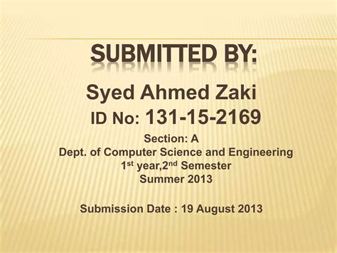 Presentation On Inverse Matrix Pptx