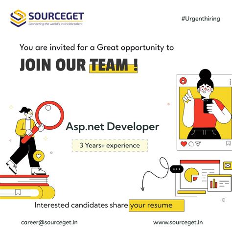 sourceget on linkedin urgenthiring dotnet developer position