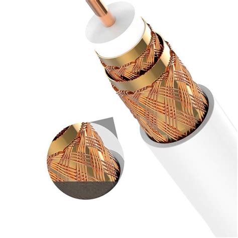 White Rg59 Coaxial Cable China White Rg59 Coaxial Cable Manufacturers