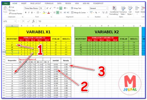 Method Successive Interval Menggunakan Excel Lengkap M Discover