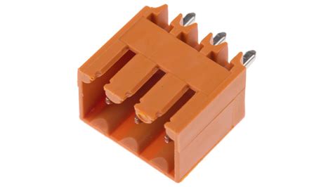 1604480000 Weidmuller 3 5mm Pitch Omnimate Sl 3 Way Pluggable Terminal Block Header