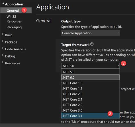 C Net Core Not Showing In Target Framework Dropdown For Visual Studio Stack Overflow