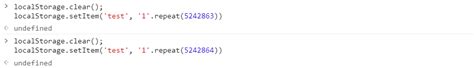 js storage 存储大小测试 万物有序 博客园