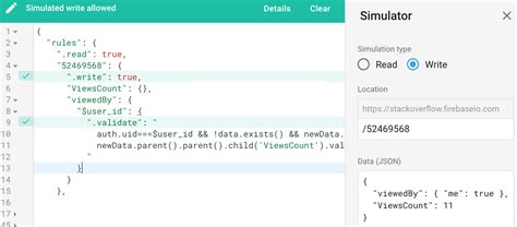 Android Firebase Database Restrict Value Update To Only Once Per User Stack Overflow