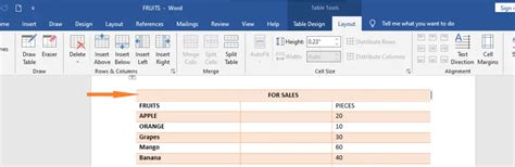 How To Merge Table Cells In MS Word