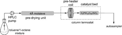 Schematic View Of The In House Constructed Continuous Flow System Schematic View Of The In House Constructed Continuous Flow System