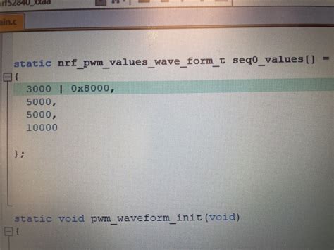 Nrf52840 Dongle Pwm Signals With Arbitrary Phase Shift And Duty Cycle