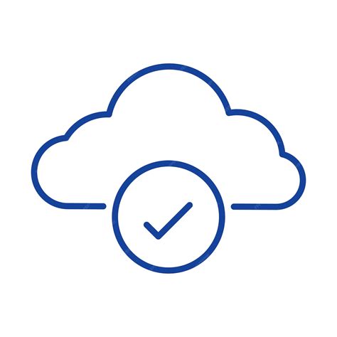 Free Vector Cloud Check Mark