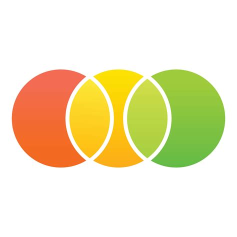 Three Intersecting Circles Showing Overlap And Shared Area 50041229