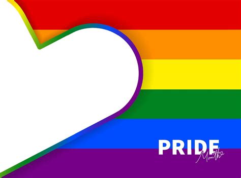 Pride Lgbt Element Clip Art Colorful Rainbow Lgbtq Pride Month