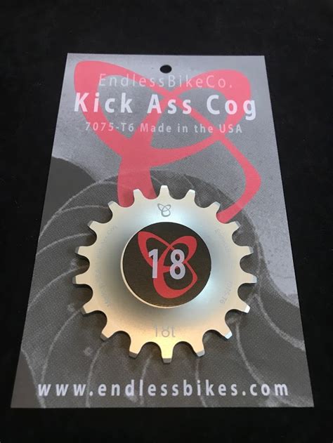 Single Speed Cog Silver T Single Speed Cogs By Endless Bike Co