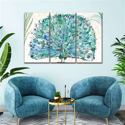 Fabulous Albino Peacock Wall Art Photography