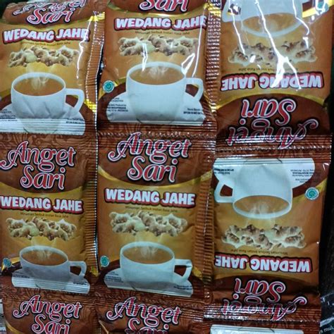 Jual Anget Sari Wedang Jahe Susu Jahe 10pcs Shopee Indonesia