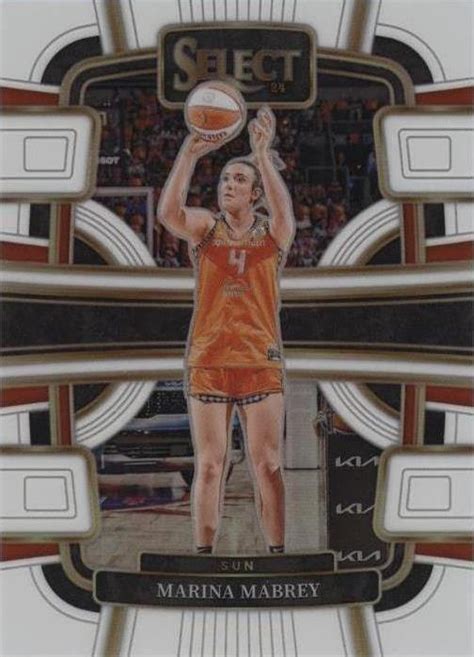 2024 Panini Select Wnba Concourse Marina Mabrey 95 White Prizm 99
