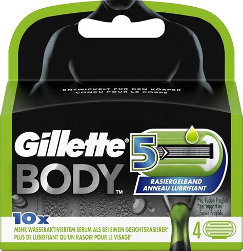 Gillette Body Razor Blades Uk Health And Personal Care