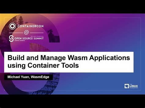 Free Video Build And Manage Webassembly Applications Using Container Tools From Linux