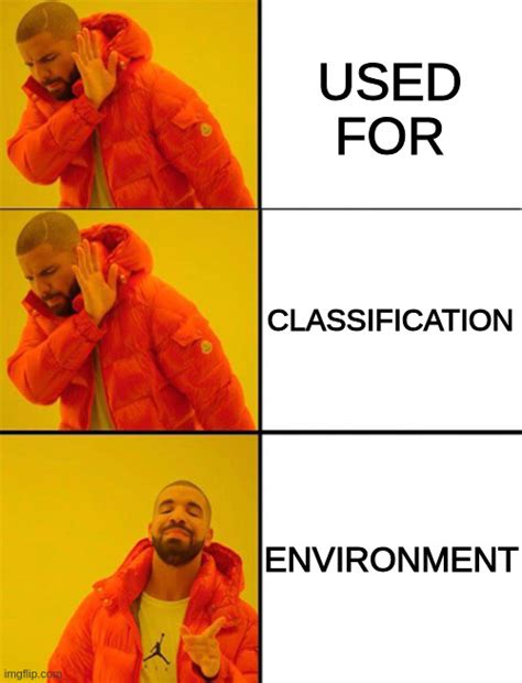 Ci Fields Environment Vs Used For Vs Classification