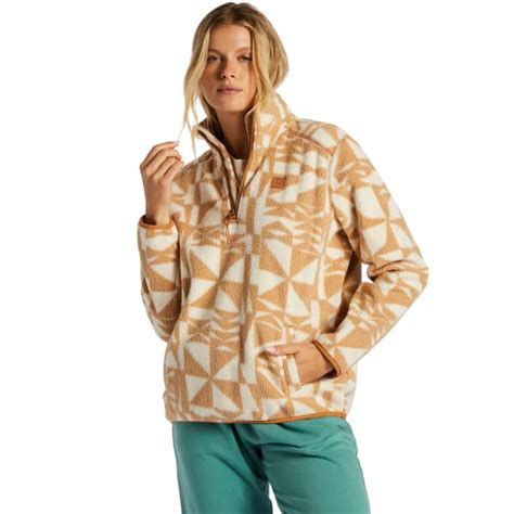 Billabong Adiv Boundary 12 Zip Latte Sweat Polaire