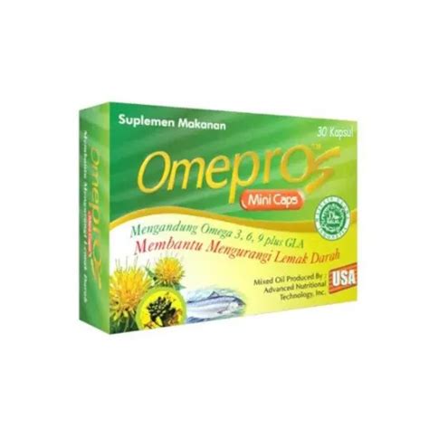 Omepros Mini Caps 30 Kapsul Kegunaan Efek Samping Dosis Dan Aturan