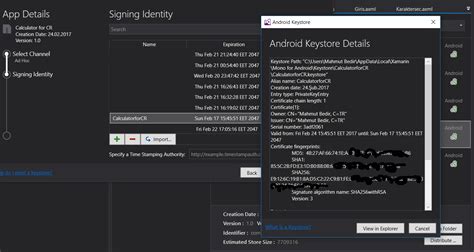 Android Create A New Version Of The Application In Xamarin Stack Overflow