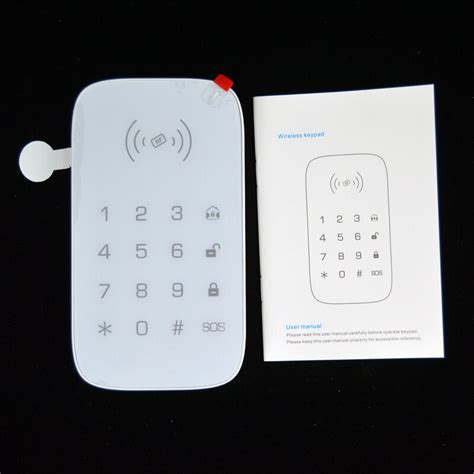 GSMWOND Wireless Keyboard 433MHz Touch Keypad Inst Grandado