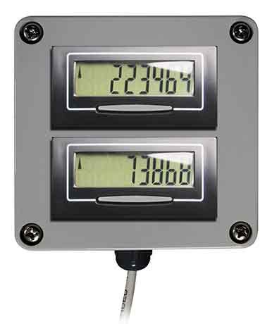 Digital Pulse Counter For Water Meters With Pulse Output