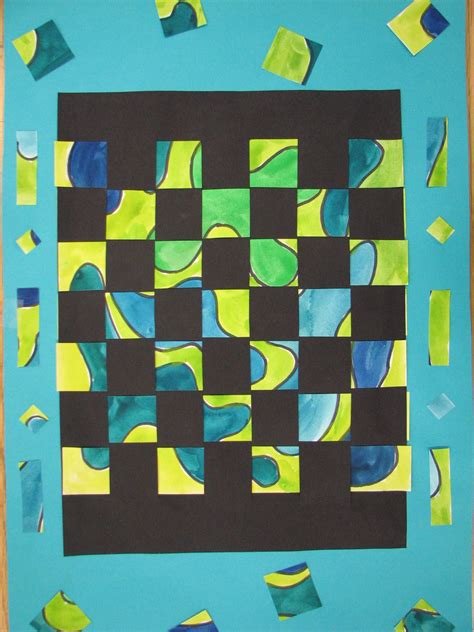 Analogous Color Weaving In Reviewing Analogous Colors With My Fourth Graders I Decided To Put A